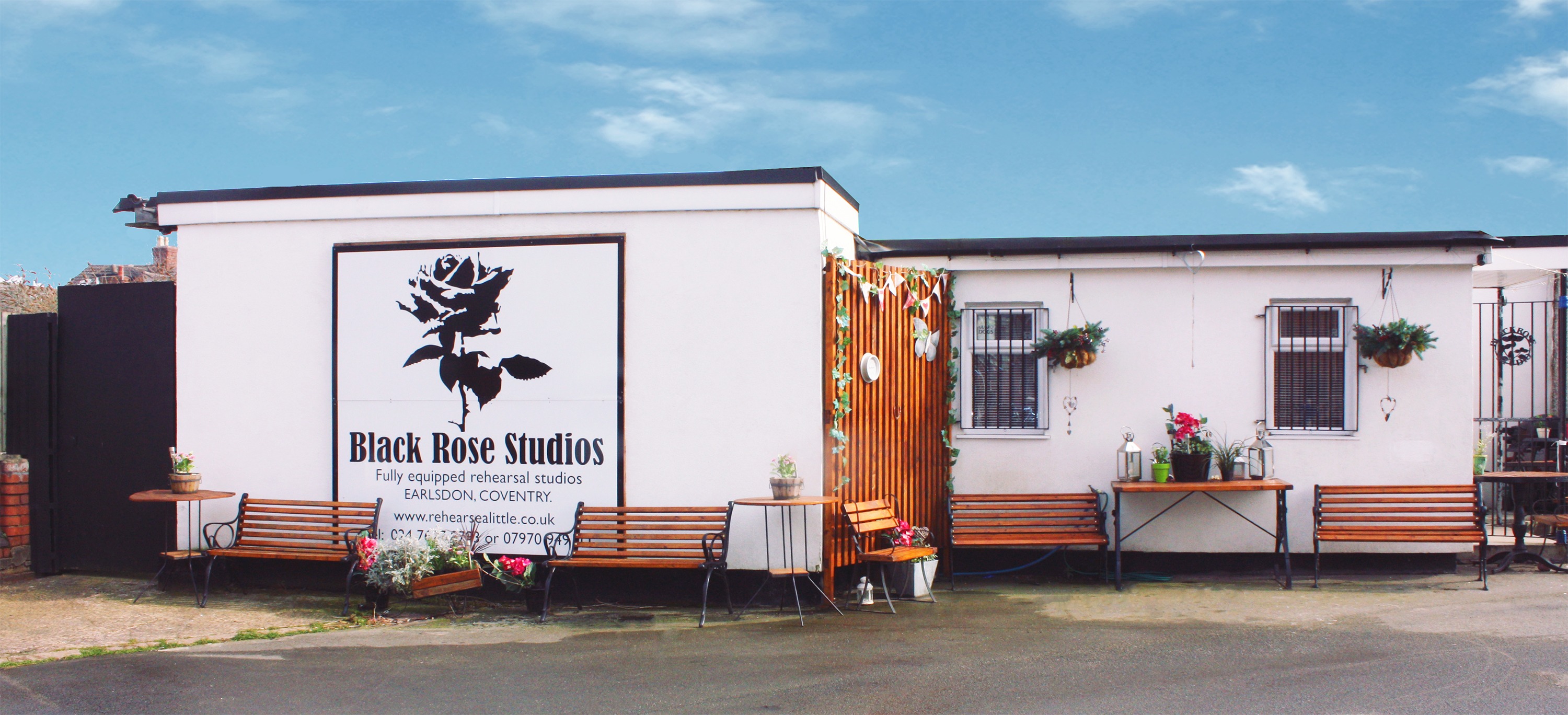 Fully Equipped Rehearsal Studios Coventry - Black Rose Studios