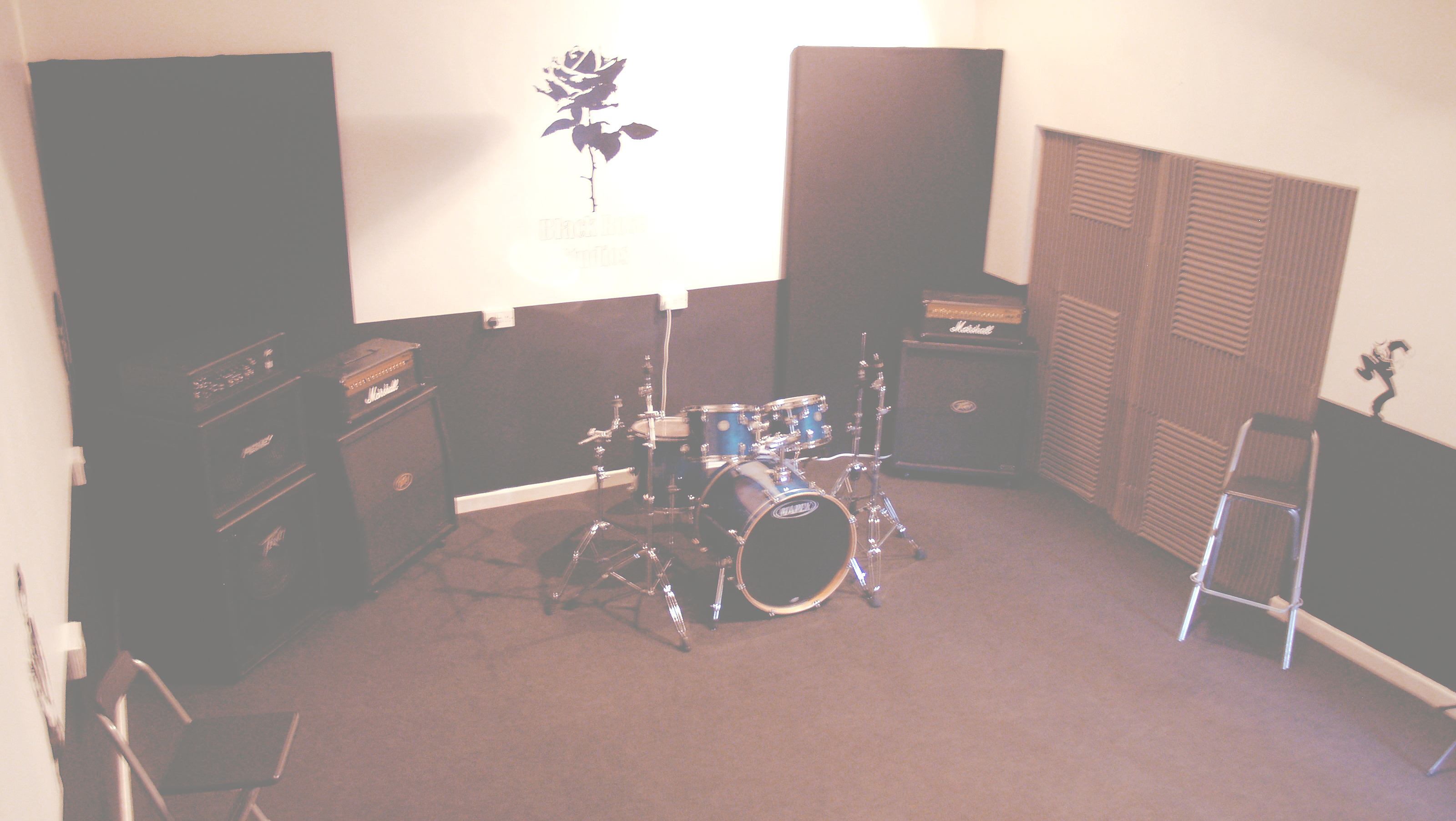Fully Equipped Rehearsal Studios Coventry - Black Rose Studios